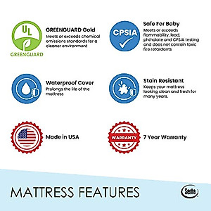 Delta Children Plastic Toddler Bed, Disney Minnie Mouse with Twinkle Stars Crib & Toddler Mattress