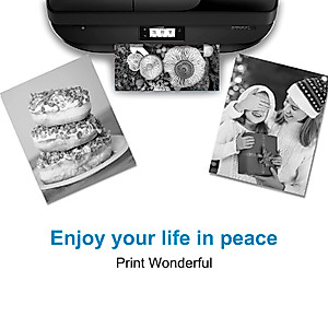 Ink 63 XL XXL Remanufactured for HP 63 63XL 63XXL Black Ink Cartridge for Officejet 3830 4650 4652 4655 5200 5252 5255 5258 Envy 4520 4512 Deskjet 1112 2132 3630 3632 Printer
