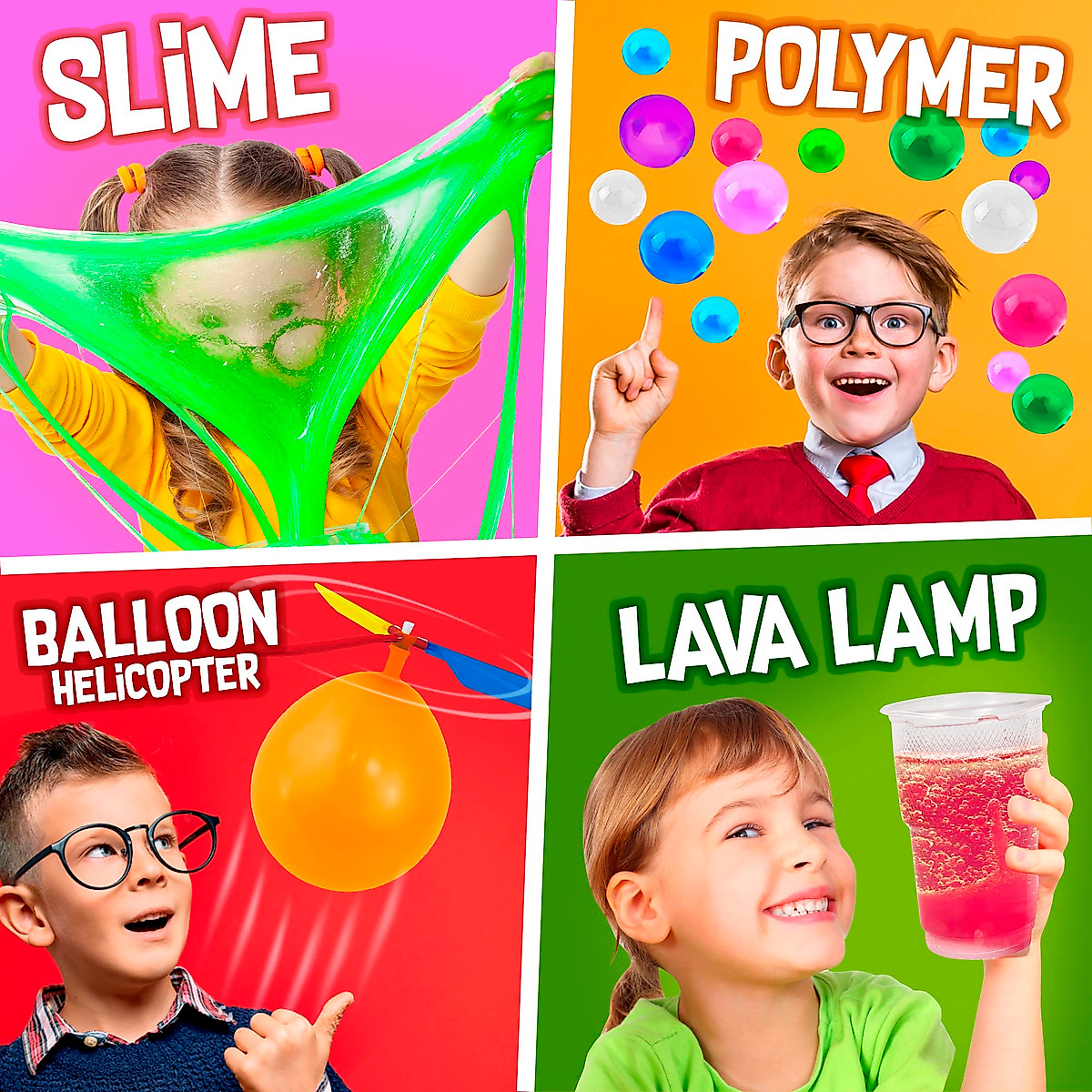 Science Kit for Kids Age 5-7 - 65 Science Experiments Gift Set