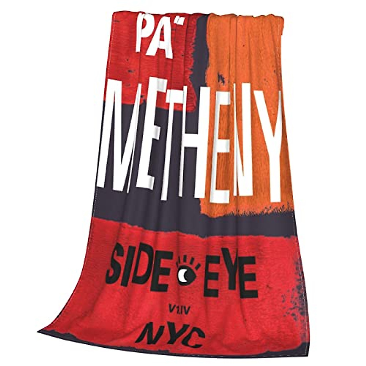 Flannel Blanket Pat Metheny Soft Lightweight Throw Blanket Warm Durable Sofa Couch Decor Beding 50"X40"