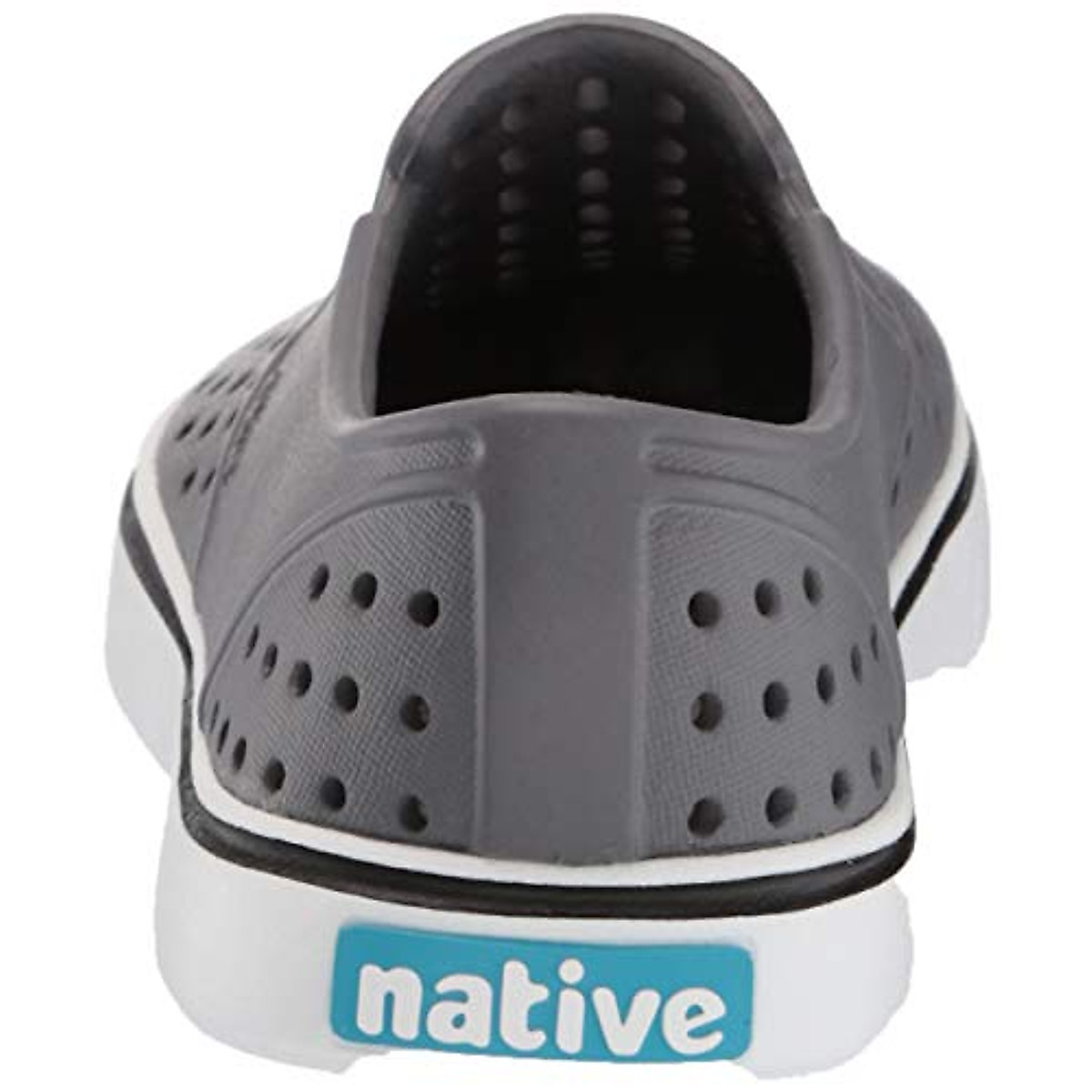 Native Shoes, Miles, Kids Shoe, Dublin Grey/Shell White, 4 M US Toddler