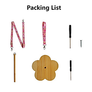 Portable Wrist Yarn Holder with Skew-slung Strap，Bamboo Yarn Holder with Wrist Strap, Yarn Holder for Crocheting & Knitting, Yarn Ball Holder/Yarn Holder/Knitting Gifts