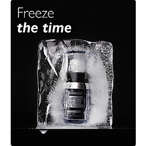 BIOTULIN - Supreme Skin Gel | Reduces Wrinkles Within 1 Hour | Hyaluronic Acid Serum | Spilanthol Serum for Face I Anti Aging Treatment - 0.5 oz