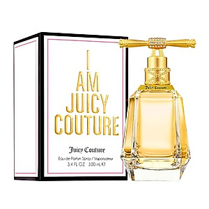 Juicy Couture, I am Juicy Eau De Parfum, Women's Perfume with Notes of Pomelo, Gardenia & Amber - Fruity & Sweet Perfume for Women, EDP Spray, 3.4 Fl Oz