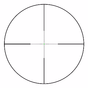 Huskemaw Crossfield 4x40 Fixed Power 30mm Tube Diameter Crossbow Scope w/Arrow Drop Compensator Turret