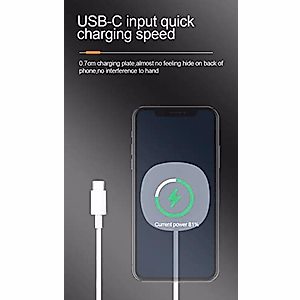 Fast Wireless Charger, compadible with airpods pro Any Apple Product, qicertifield, Charging Pad, 15 Watts, Fact Charging. (White)