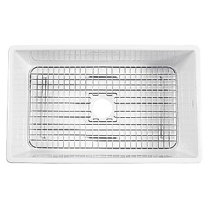 SinkSense Wren 27" x 15" Kitchen Sink Bottom Grid, Stainless Steel