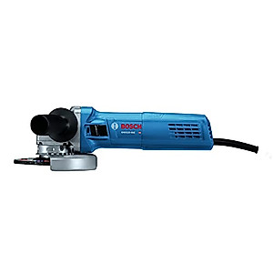 Bosch GWX10-45E 4-1/2 In. X-LOCK Ergonomic Angle Grinder with Bosch CWX27M450 4-1/2 In. x .098 In. X-LOCK Arbor Type 27A (ISO 42) 30 Grit Metal Cutting and Grinding Abrasive Wheel