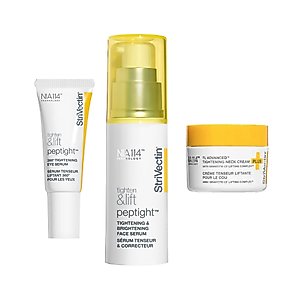 StriVectin Power Starters Tighten & Lift Trio for Face, Eye and Neck, with Niacin and Vitamin B3, Full-Size Routine , 3 Count (Pack of 1)