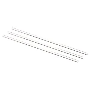 MECCANIXITY 3.3 Borosilicate Glass Stick 9.84" Length 6mm Dia Stir Rod Mixing Tools with Both Ends Round for Lab Kitchen Science 3Pcs