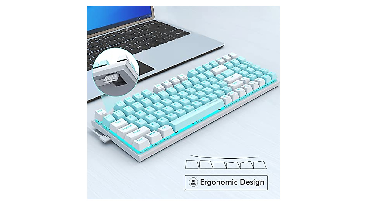E-YOOSO Mechanical Keyboard - Compact Wired & Backlit