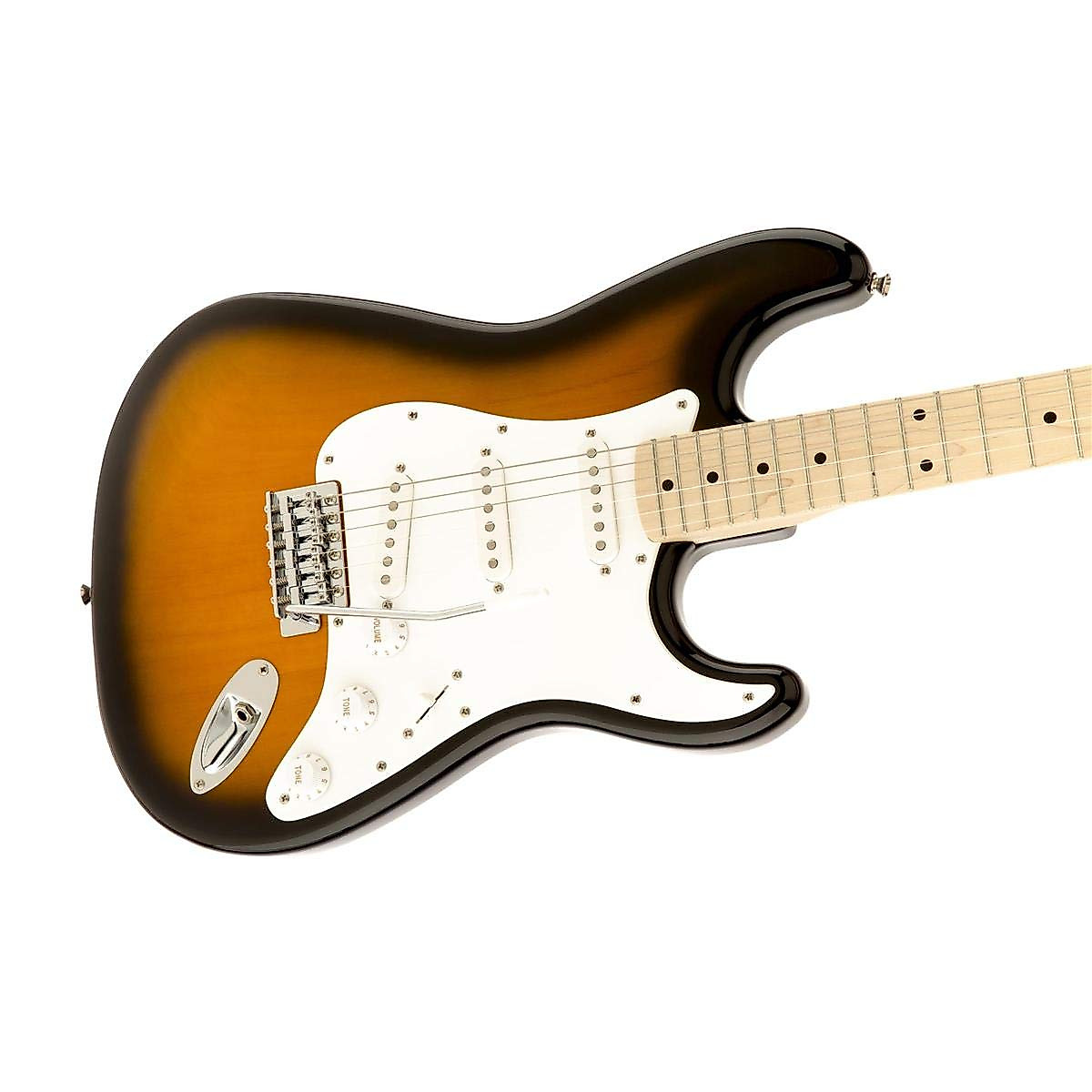 Squier by Fender Affinity Stratocaster Beginner Electric Guitar - Maple Fingerboard, 2-Color Sunburst