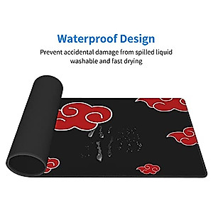 Anime Mouse Pad for Computer - Anime Gaming Large Mouse Pad Non Slip Rubber Mat for Computers, Desktop PC Laptop Office Big Mouse Pad 31.5x11.8x0.12inch