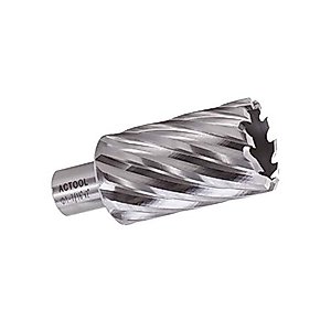 ACTOOL 1-7/16" Diameter × 2" Depth of Cut HSS ANNULAR Cutter with 3/4'' Weldon Shank