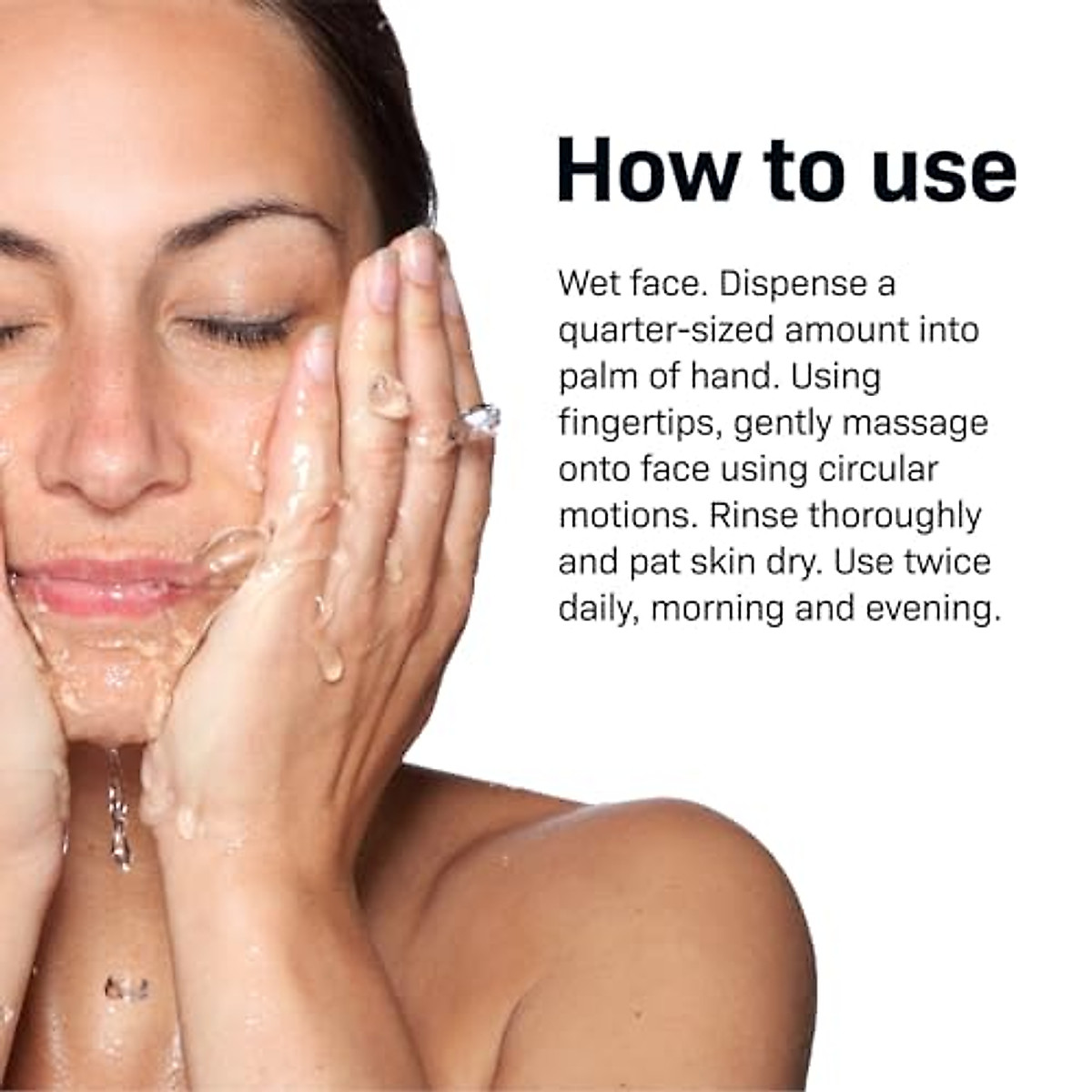 Revision Skincare Gentle Cleansing Lotion, Soothing Facial Cleanser for Sensitive Skin, Fragrance Free, 6.7 Fluid Ounces