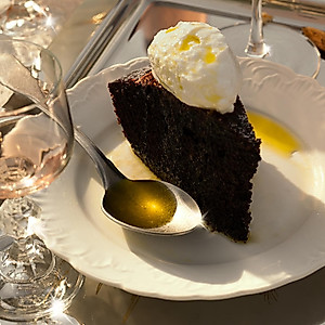 ELIA Olive Oil Cake Mix, Chocolate Espresso Organic Cake Mix, Hostess Gift, Organic and Non-GMO Baking Mix, Greek Extra Virgin Olive Oil Included, Natural Mediterranean Dessert, Foodie Gift, Chocolate Espresso, Pack of 1