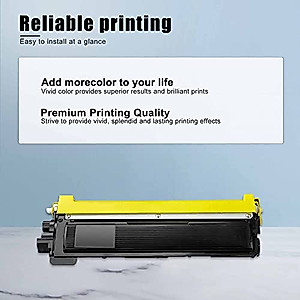 MOLIMER TN210 TN-210 Toner Cartridge Compatible Replacement for Brother TN-210 Toner HL-3040CN HL-3045CN HL-3070CW HL-3075CW HL-8070 MFC-9010CN MFC-9120CN MFC-9125CN Printer (BK/C/M/Y, 4 Pack)