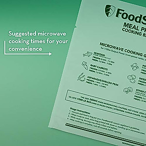 FOODSAVER Microwavable Meal Prep Bags Vacuum Sealers, 1 Quart, 16 Ct.