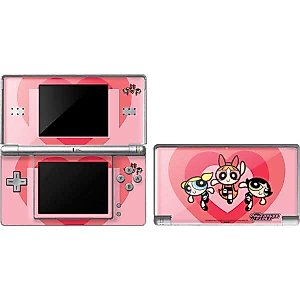 Skinit Decal Gaming Skin Compatible with DS Lite - Officially Licensed Warner Bros Powerpuff Girls Hearts Design