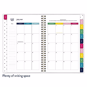Academic Student Planner 2021-2022, Simplified by Emily Ley for AT-A-GLANCE Weekly & Monthly Planner, 5-1/2" x 8-1/2", Small, for School, Happy Stripe (ELS21-200A)