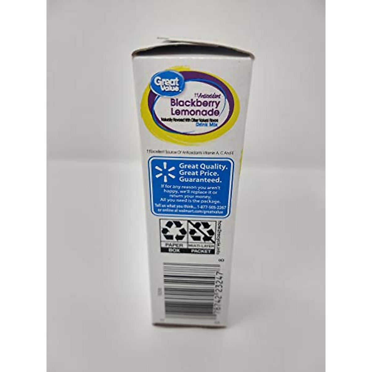 2 Blackberry Lemonade Drink 10 stick pack Mix 2 Cherry Pomegranate Drink Mix 10 stick pack bundle