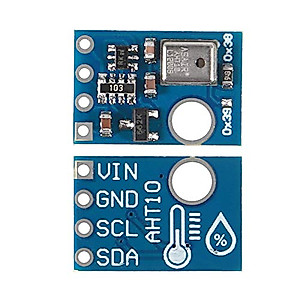 AITRIP 5pcs AHT10 High Precision Digital Temperature and Humidity Sensor Measurement Module I2C Communication Replace DHT11 SHT20 AM2302