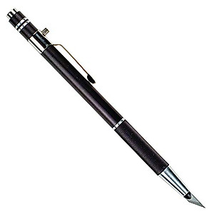 Excel Blades Retractable Pen Knife - Made in the USA, Pen Knife with Pocket Clip- Light Duty Scrapbook Knife & Precision Craft Knife  - 2 Pack