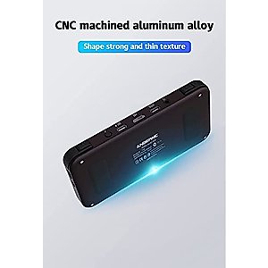 RG353M Handheld Game Console , Aluminum Alloy CNC Process Dual OS Android 11 + Linux System Support 5G WiFi 4.2 Bluetooth Built-in 64G SD Card 4452 Games U.S. Seller! (Anbernic RG353M Purple)