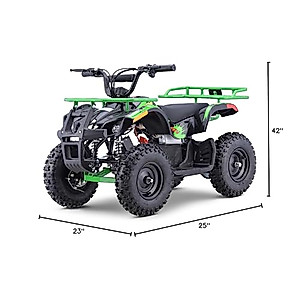 MotoTec 36v 500w Sonora Kids ATV Green