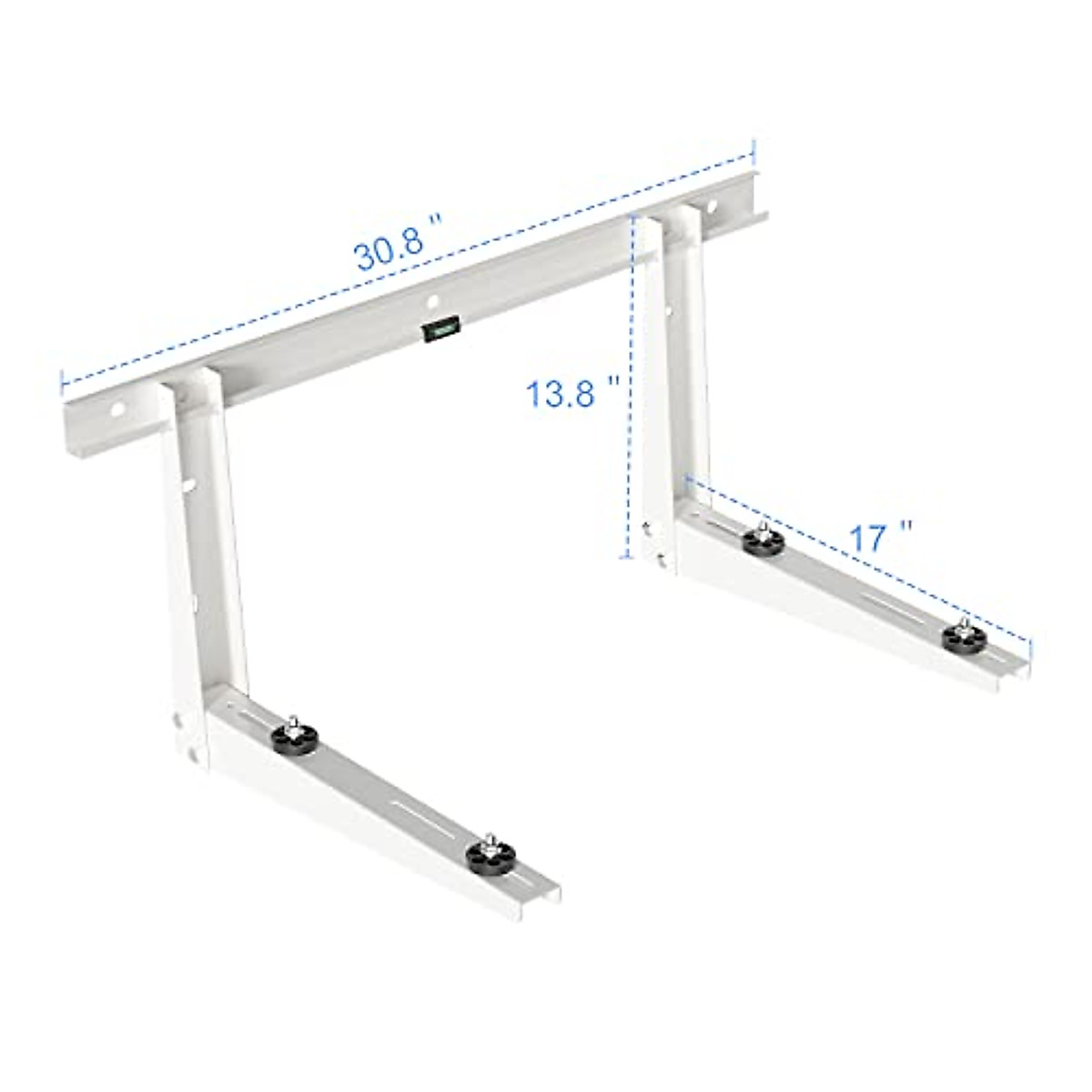 Mini Split Wall Mounting Bracket for 9000-36000BTU Ductless Air Conditioner Outdoor Universal Heat Pump System Support up to 330 lbs