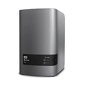 WD 4TB My Book Duo Desktop RAID External Hard Drive - USB 3.0 - WDBLWE0040JCH-NESN,Charcoal Gray