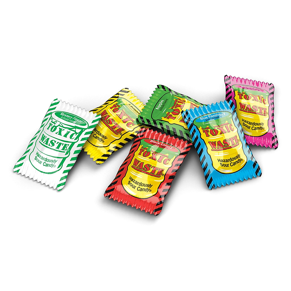 TOXIC WASTE | 3-Pack Toxic Waste Special Edition Drums of Assorted Sour Candy - 5 Flavors and 1 NEW Mystery Flavor (1.7 oz)