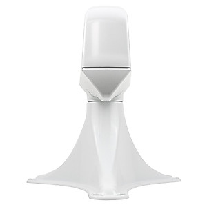 KING KF1000 Falcon Automatic Directional WiFi Antenna with WiFiMax Router and Range Extender - White