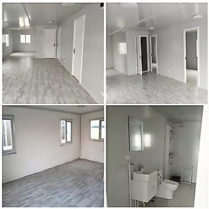 Holiday House Accommodation Prefab Garden Office House Outdoor, Garden House Luxury Living Folding Container, Construction site, Hotel