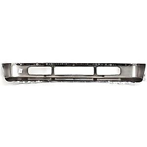 CPP Chrome Steel Front Bumper for 2008-2010 Ford F-250 SD, F-350 SD - FO1002406