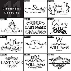 Personalized Cutting Board, 11 Designs, 18x12, Elegant Bamboo Cutting Board - Gifts for the Couples, Gift for Her, Gift for Parents and Grandma, Kitchen Sign