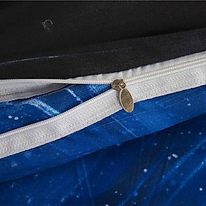 MZPRIDE 3D Mysterious Boundless Galaxy Starrying Night Bedding Sets Bedlinen Duvet/Quilt Cover Set Full