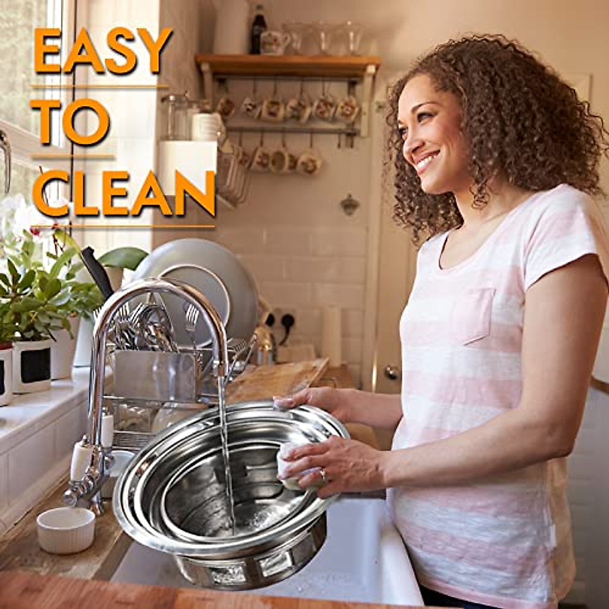 Korean BBQ Grill，Portable Charcoal Grill Stainless Steel Non-stick Easy to Clean Multi-function Charcoal Stove for Outdoor Camping BBQ Grill