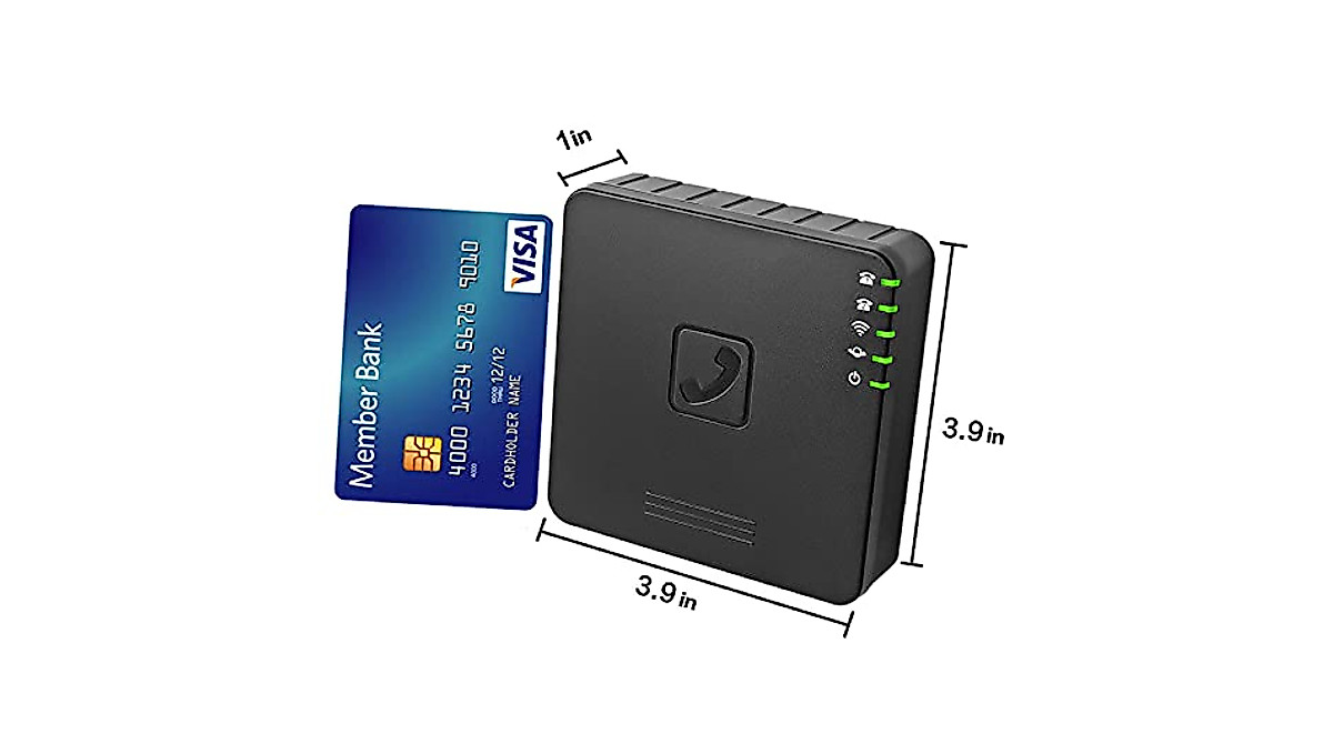 2-Port VoIP SIP Phone Adapter with WiFi | GT202 Wireless Router