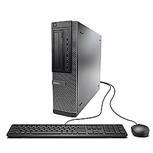 DELL Optiplex 990 Desktop Computer (Intel Quad-Core i7-2600 up to 3.4GHz, 16GB RAM, 2TB HDD, DVD, WiFi, VGA, DisplayPort, Windows 10 Professional) (i7 16GB 2TB) (Renewed)']