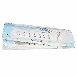 Breast milk storage bags, 100count/1Pack,7-8 ounces, liquid food bag, Breast milk storage bags freezer;breast feeding，Double-layer self-sealing, flat, upright after filling.