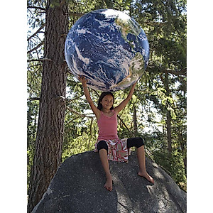 "Huge Inflatable Globe, 1 Meter in Diameter, Earthball"