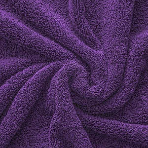 Cotton Paradise Oversized Bath Sheet, 100% Cotton 40x80 Clearance Bath Towel Sheet, Turkish Extra Large Bath Towel for Bathroom, Purple Bathsheet