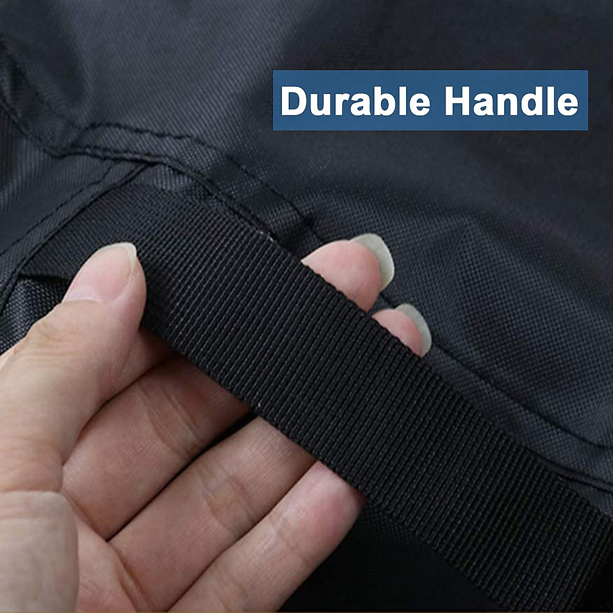 Rilime Popcorn Machine Cover compatible with Great Northern compatible with VEVOR,Waterproof 420D Popcorn Cart Cover,Dustproof Commercial Popcorn Machine Cart Cover with Top Handle 15"L x 14"W x 24"H