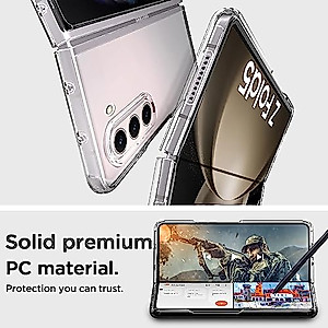 AICase for Samsung Galaxy Z Fold 5 Case Clear, [Anti-Yellow] Slim Fit Transparent Hard PC Protective Phone Case for Samsung Fold 5 5G