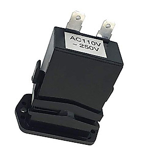 AIMILAR Mechanical Hour Meter AC 110V-250V for Small Engines, Boats, Generators and More - 6 Digit Display with Easy Installation and High Accuracy