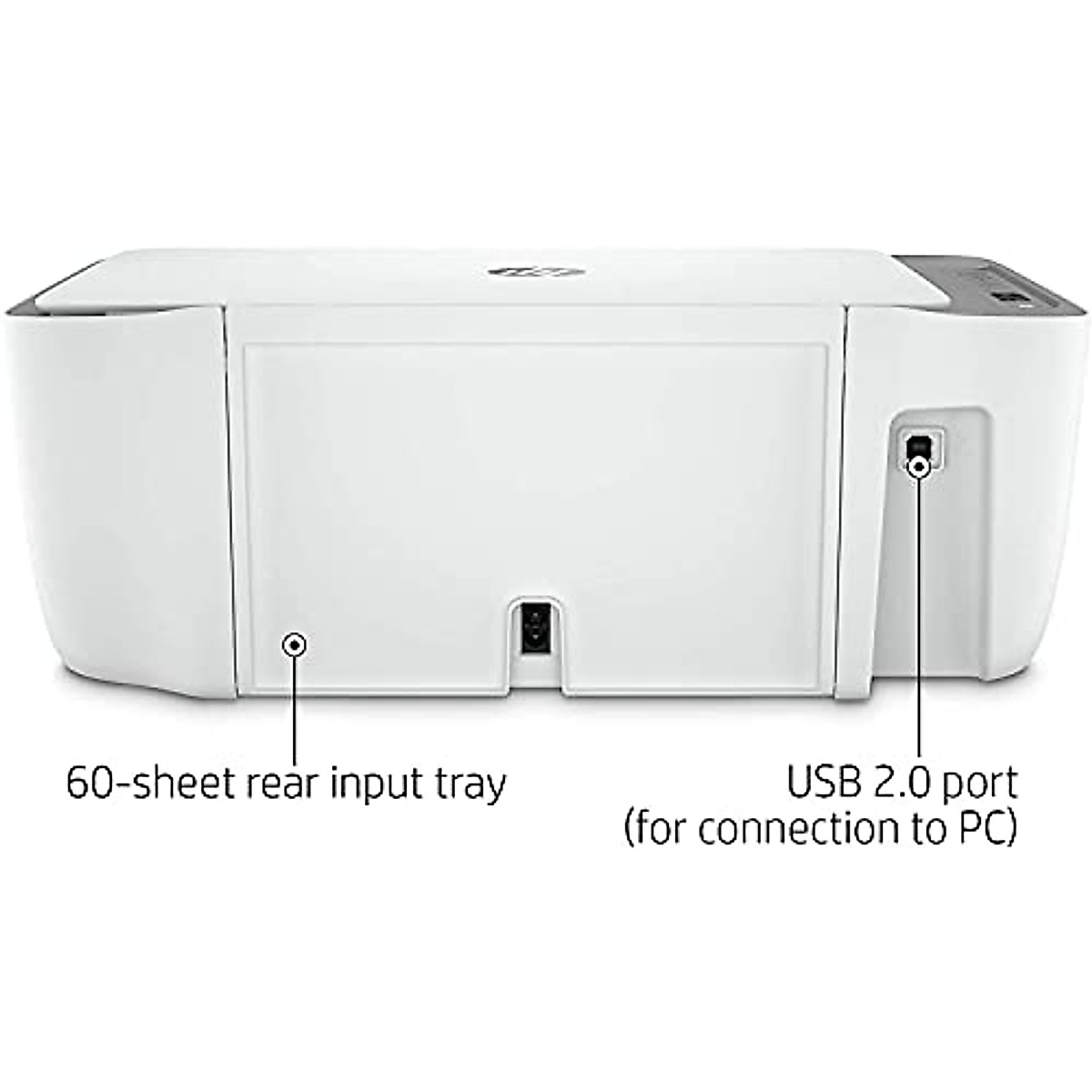 HP DeskJet 27 55e Inkjet All-in-One Color Printer I Print Copy Scan I Wireless & Mobile Printing I USB Connectivity I Up to 5.5 ppm I Up to 4800 x 1200 dpi + Printer Cable