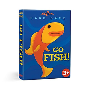eeBoo: Go Fish Playing Card Game, Cards are Durable and Easy to Use, Instructions Included, Educational and Fun Learning, for Ages 3 and up