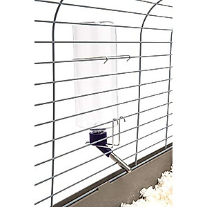 Lixit Standard Cage Water Bottles for Rabbits, Ferrets, Guinea Pigs, Hamsters, Rats, Mice and Other Small Animal's (32 Ounce, Clear)