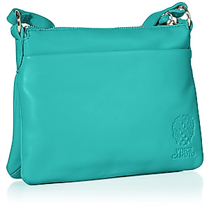 Vince Camuto womens Brant Crossbody, Aqua Green, Small US